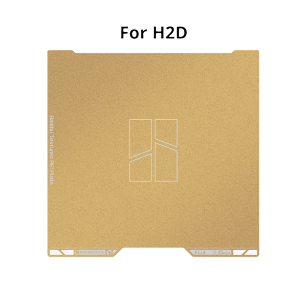 FAP025 - Bambu Textured PEI Plate (H2D/H2S) - fbrc8 llc